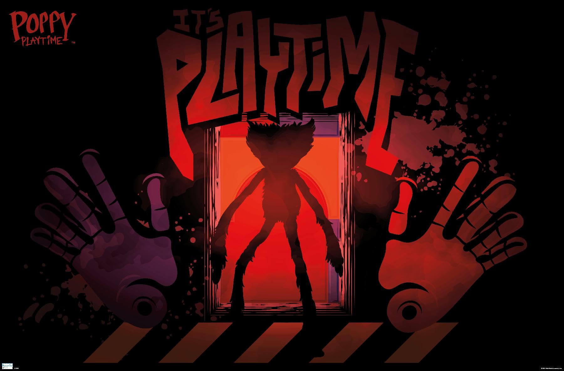 Amazon.com: Trends International Poppy Playtime - It's Play Time Wall ...