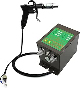 Antistatic Air Gun Ionizing Electrostatic Gun with High Voltage ...