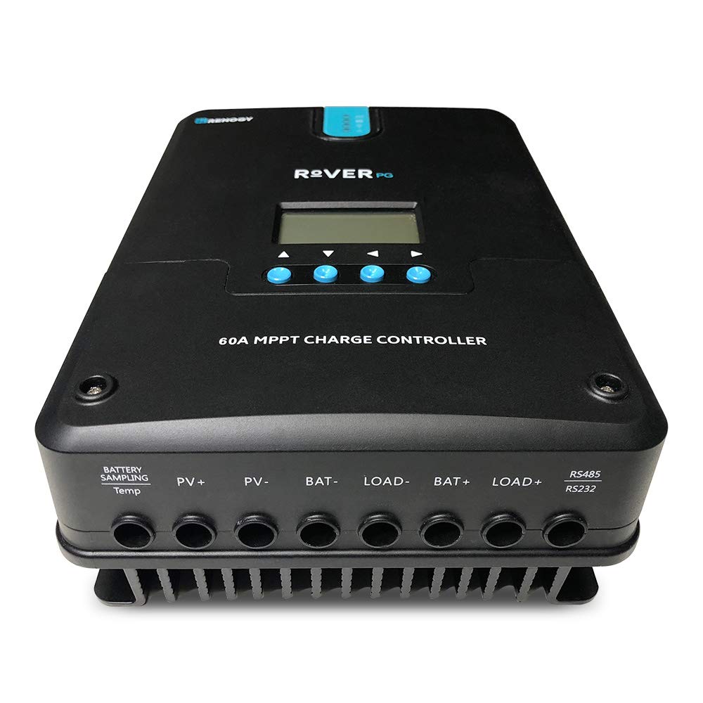 Buy Renogy Rover 60 Amp 12V/24V/36V/48V MPPT Common Positive Solar ...