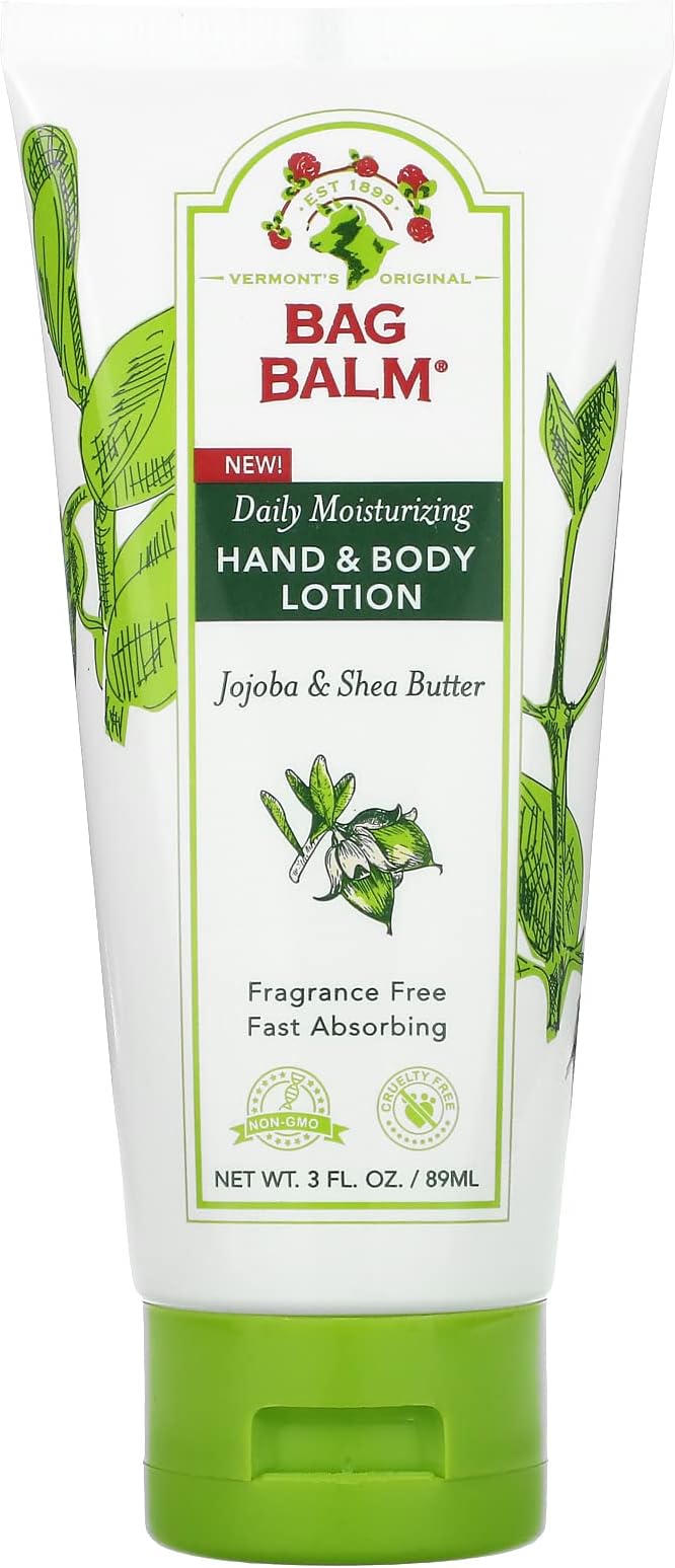 Amazon.com : Bag Balm, Daily Moisturizing Hand & Body Lotion, Fragrance ...