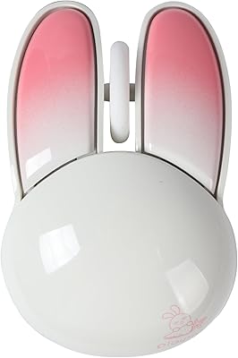 Amazon.com: Wireless Mouse Cute Bunny Bluetooth Dual-Mode Computer ...