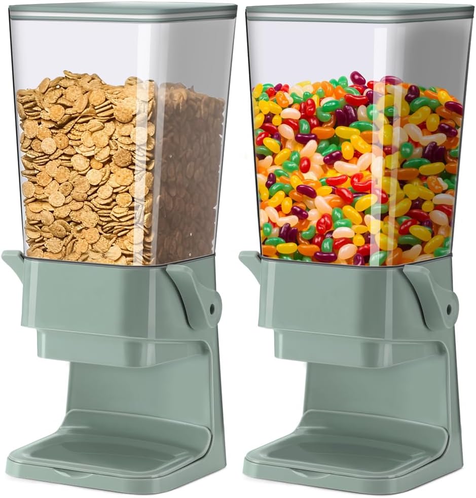 Amazon.com: Uiifan 6 Pack Candy Dispenser Countertop Dry Food Dispenser ...