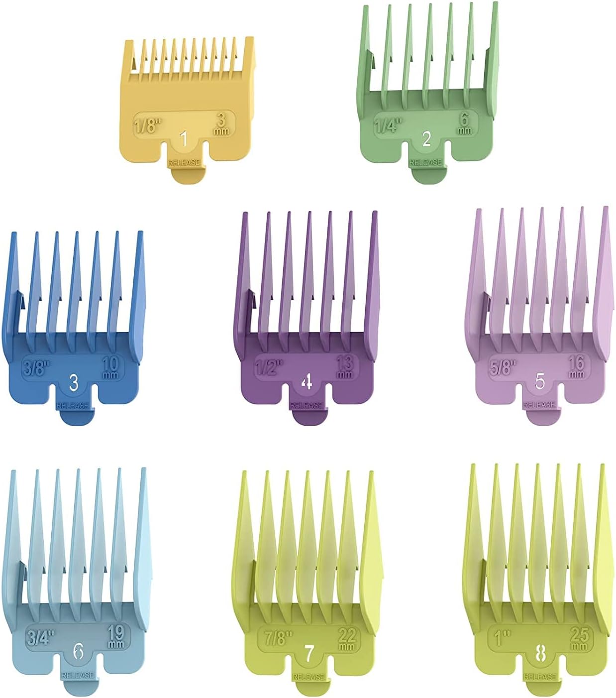 Amazon.com: 8Pcs Plastic Replacement Guide Combs Guards for oneisall ...