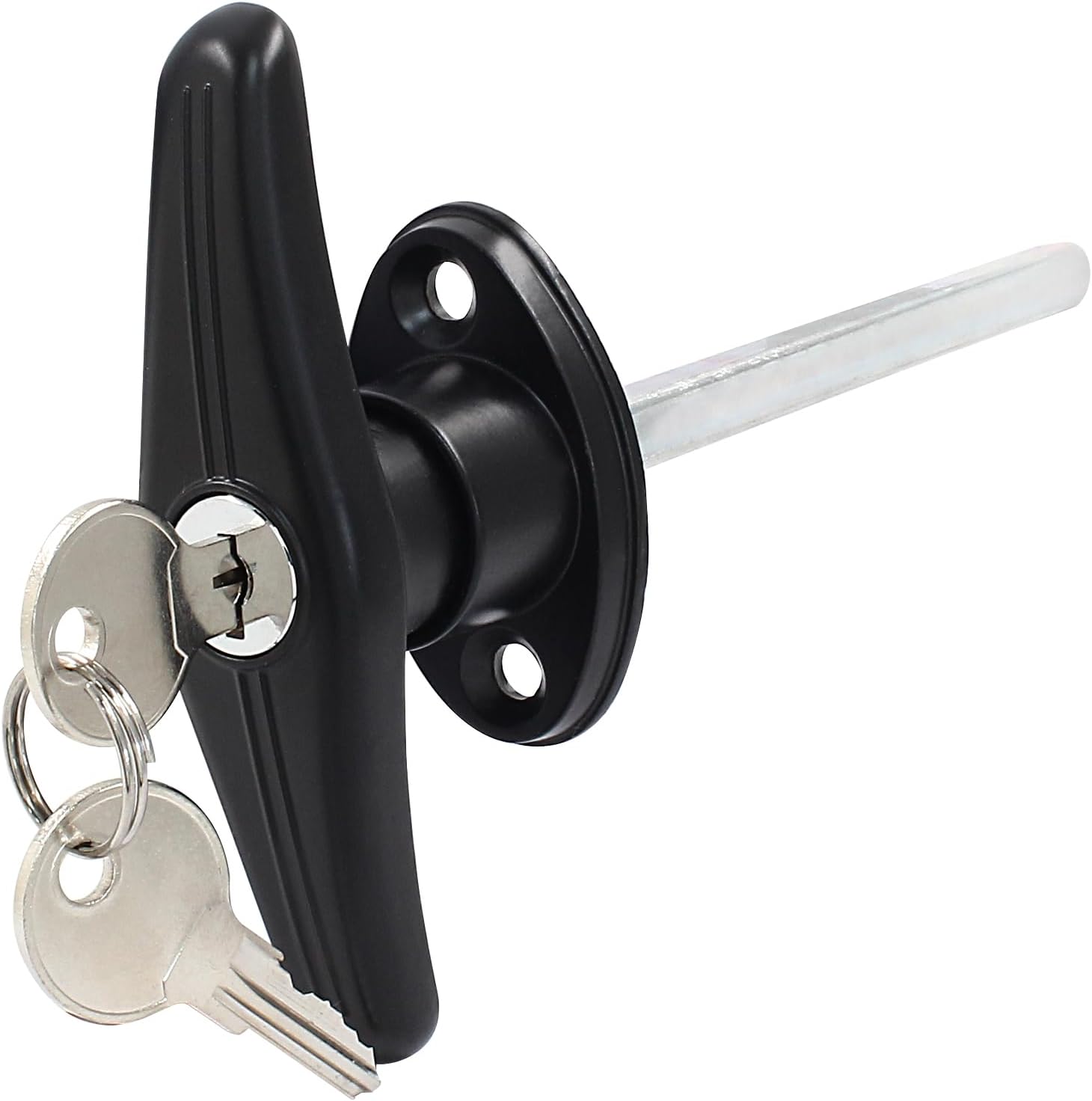 Amazon.com: SENENQU 2 Pack Garage T Handle Lock, Replacement Shed Door ...