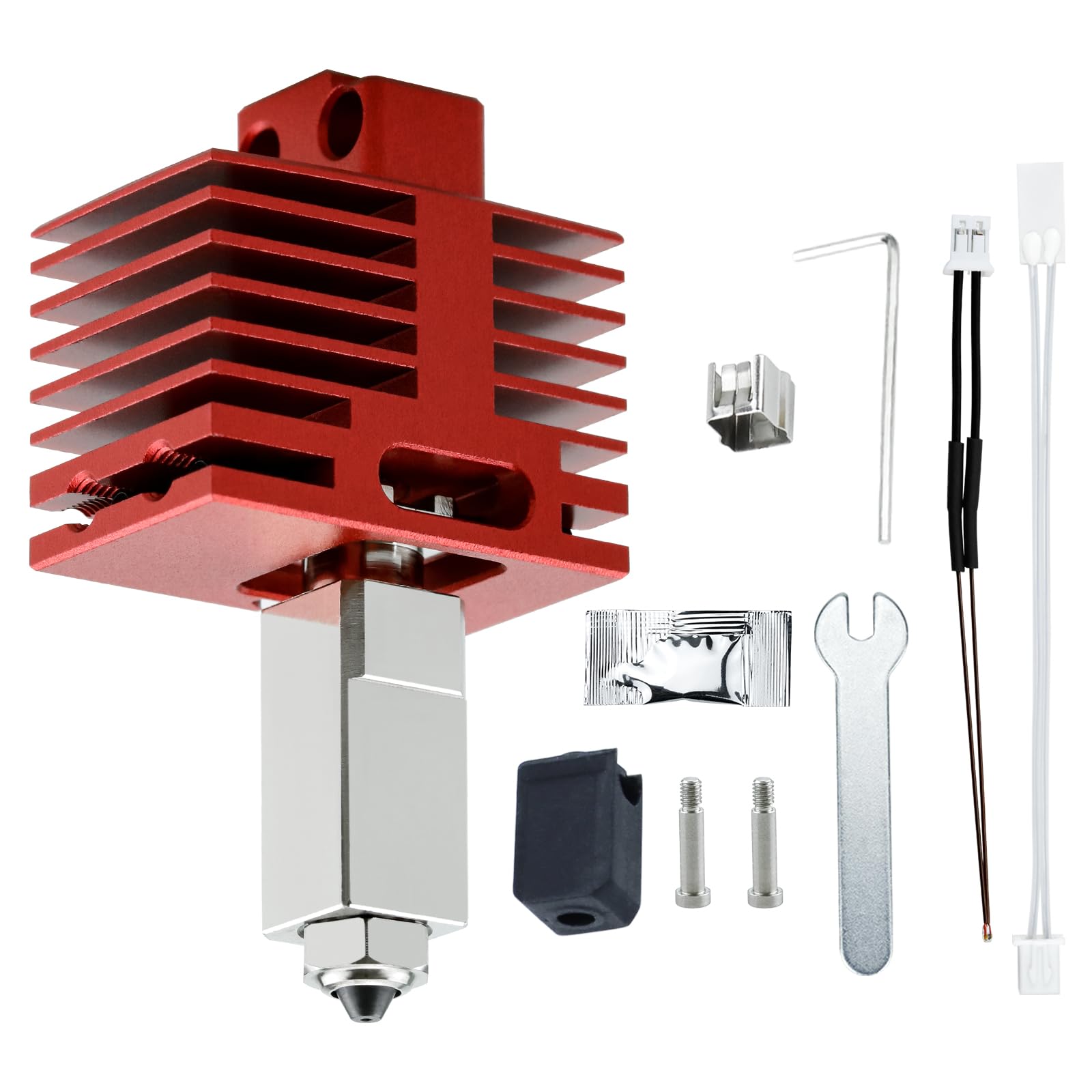 Amazon.com: tz4.0 Upgrade x1c Hotend High Flow Extrusion Head Kit ...