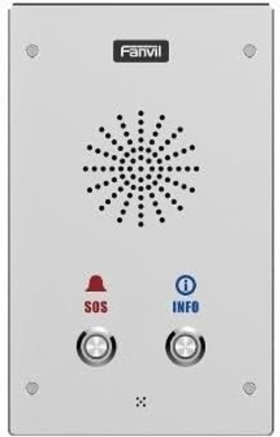 Amazon.com : Fanvil - SIP Audio Intercom 2 SIP Lines IP65 POE 2DSS Keys HD Audio (without camera ...