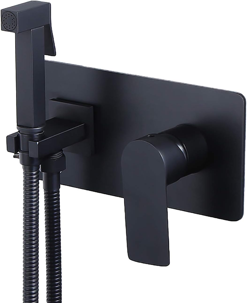 Black Cloth Diaper Sprayer Kit Hot and Cold Water Handheld Bidet ...