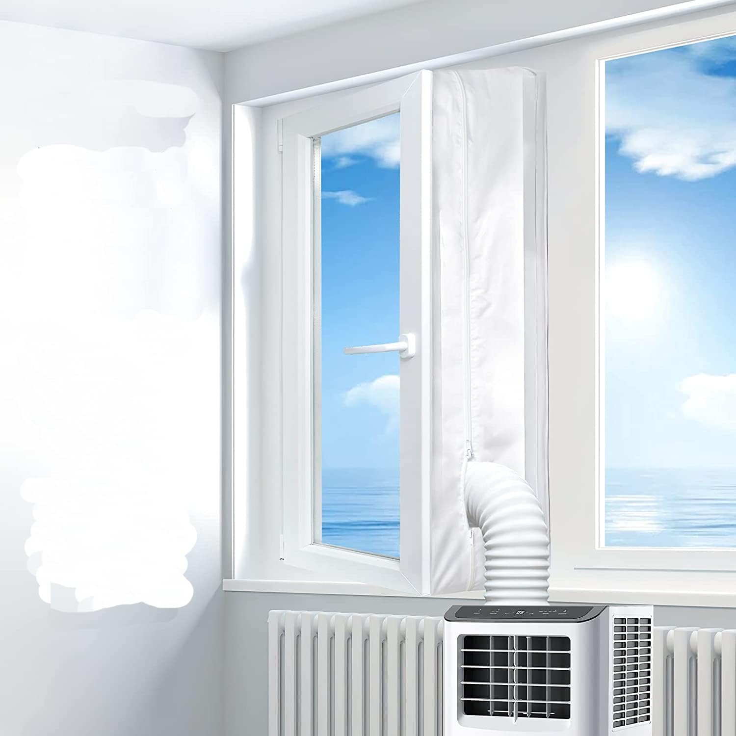 AC Window Seal,Portable Universal Window Kit for Mobile Air Conditioner ...