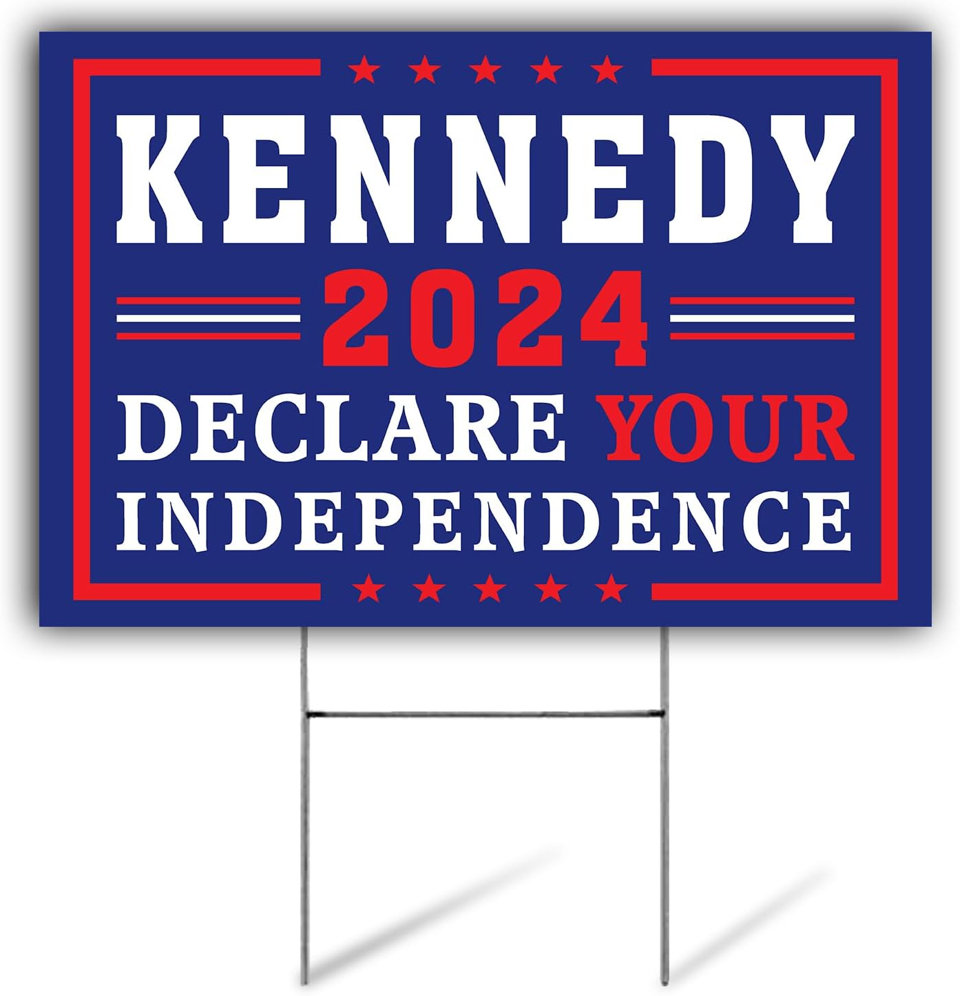 Amazon.com : SignPro Kennedy For President Yard Sign | Declare Your ...