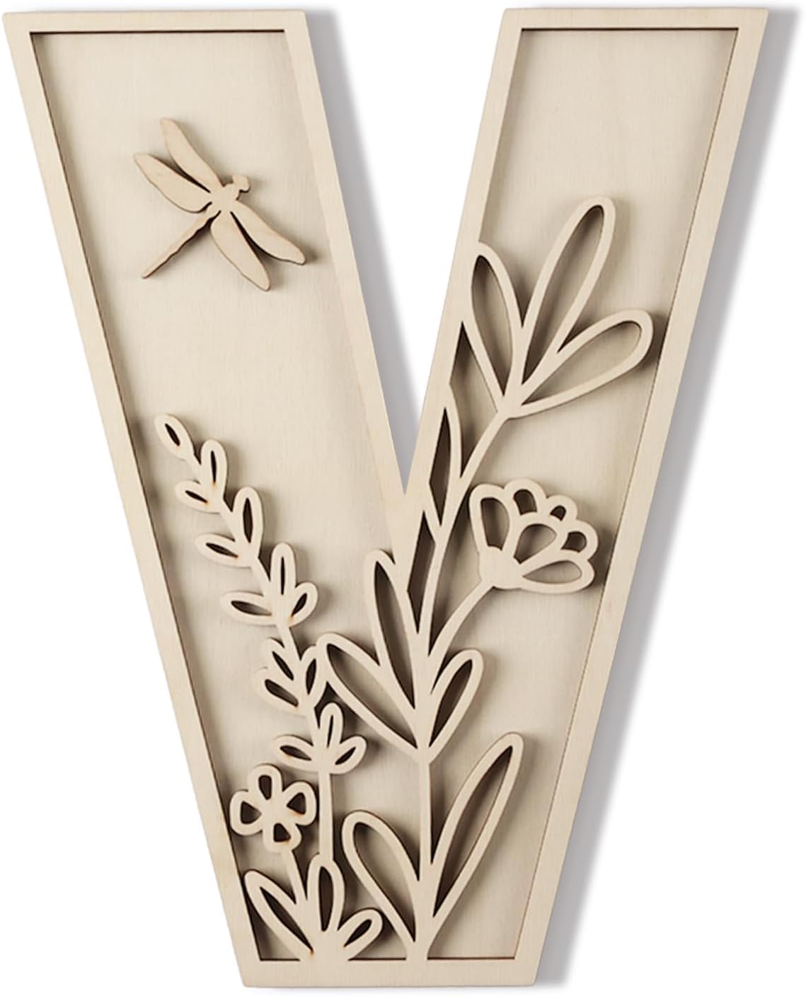 Amazon.com: Layered 12 Inch Large Wooden Letters for Wall Decor ...