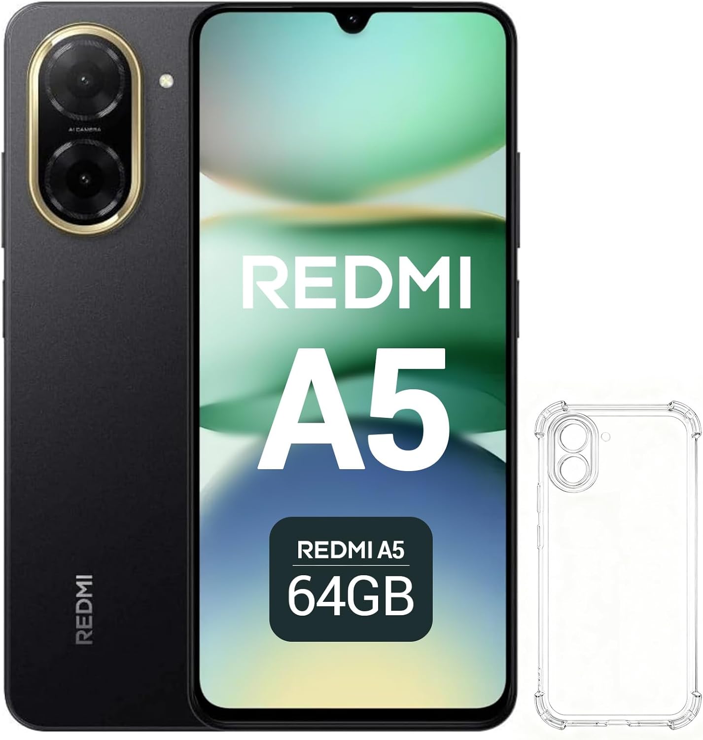 Xiaomi Redmi A5, Dual, 64GB 3GB RAM, Nero - INFO4BLOG.IT