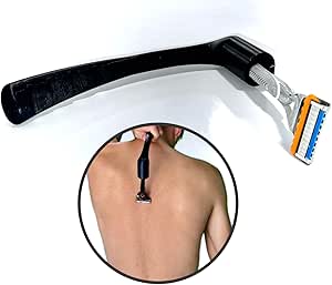 Back Razor Aid - Men - Ergonomic - Compact - Travel Friendly - Back ...