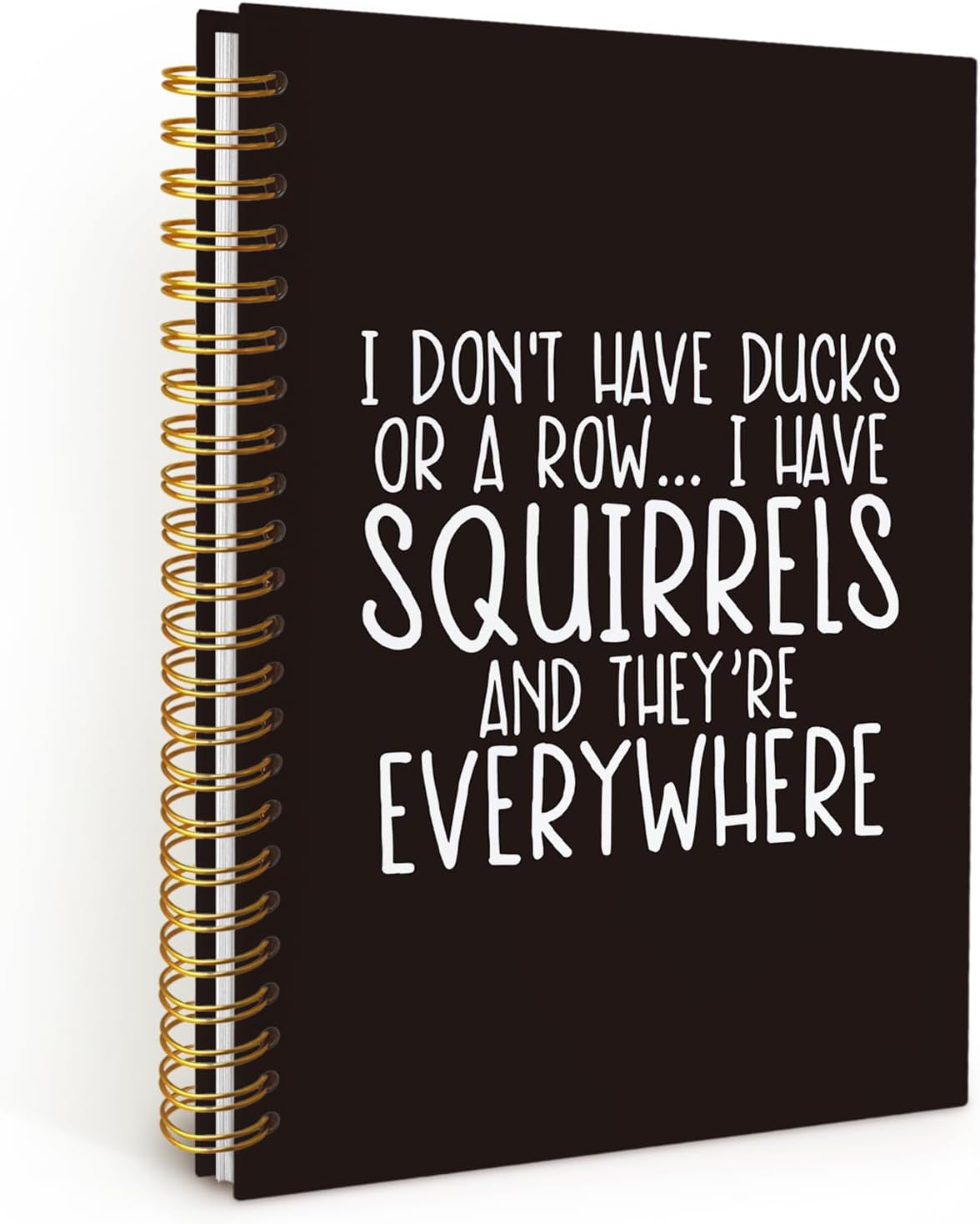 Amazon.com : Wheatwin Funny Office Spiral Notebook, Work Journal ...