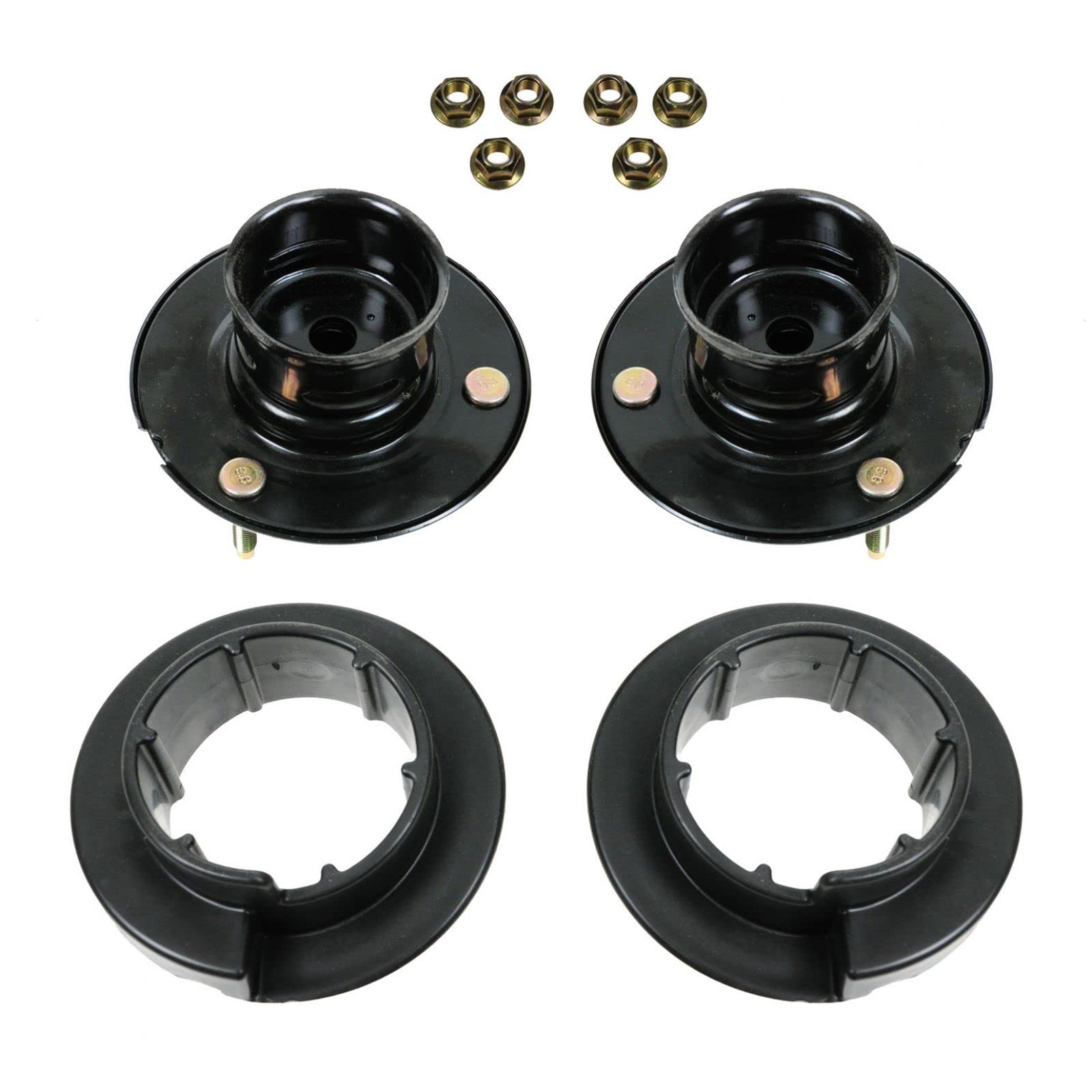 Amazon.com: TRQ Front Upper Shock Strut Mount Kit Plats Spring Seat ...