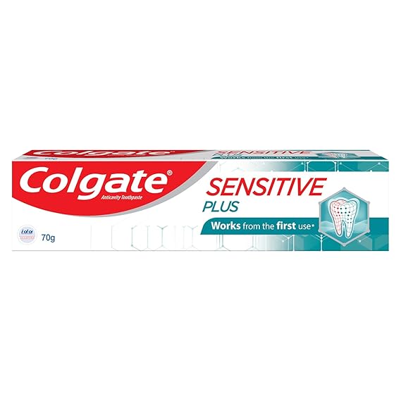 Buy Colgate Sensitive Plus Relief Toothpaste, 70G, With Pro-Argin ...