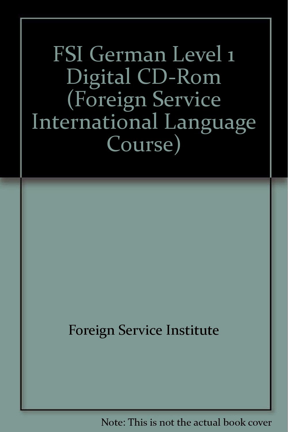 Amazon.com: FSI German Level 1 Digital CD-Rom (Foreign Service ...