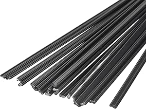 sourcing map 20pcs 8 Inch Plastic Welding Rods PP Welding Strips Welder ...