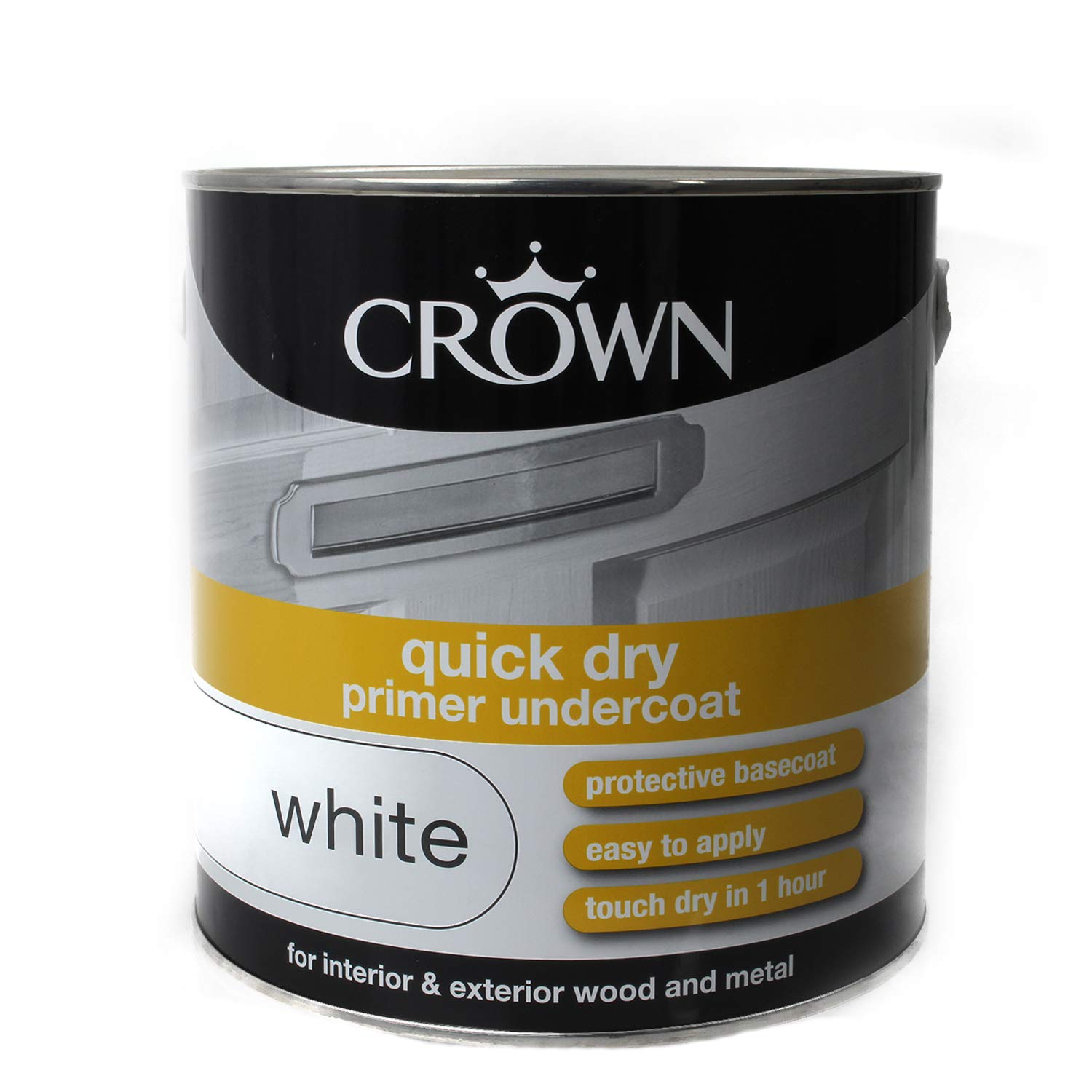 Crown Retail QD Undercoat White 2.5 L : Amazon.co.uk: DIY & Tools