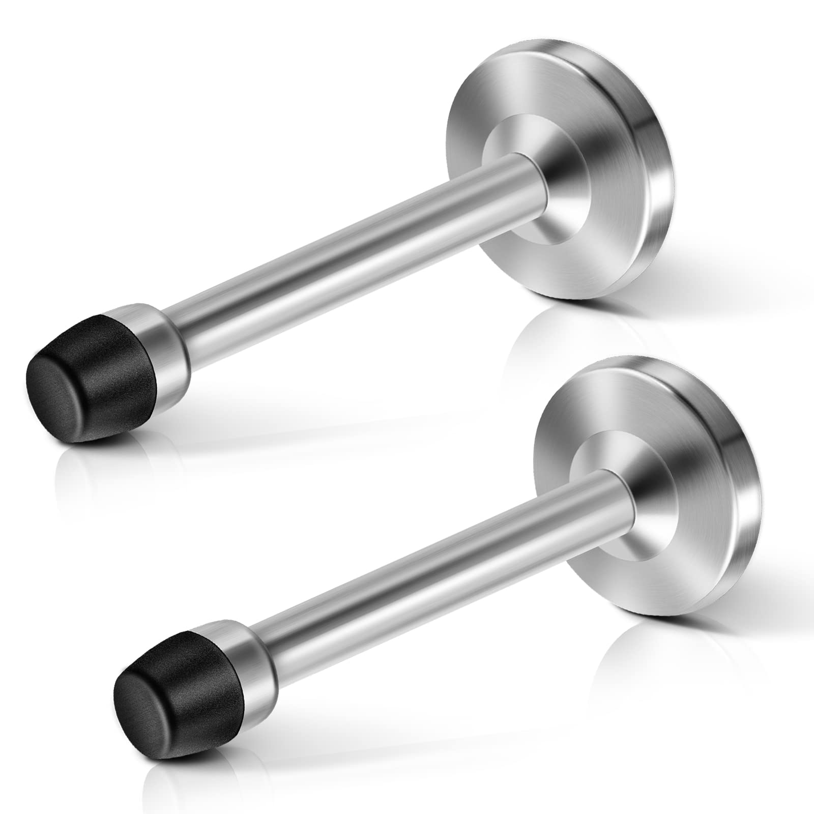 Snapklik.com : KOLAKO Door Stoppers, 4 Inch Long Door Stops, Wall ...