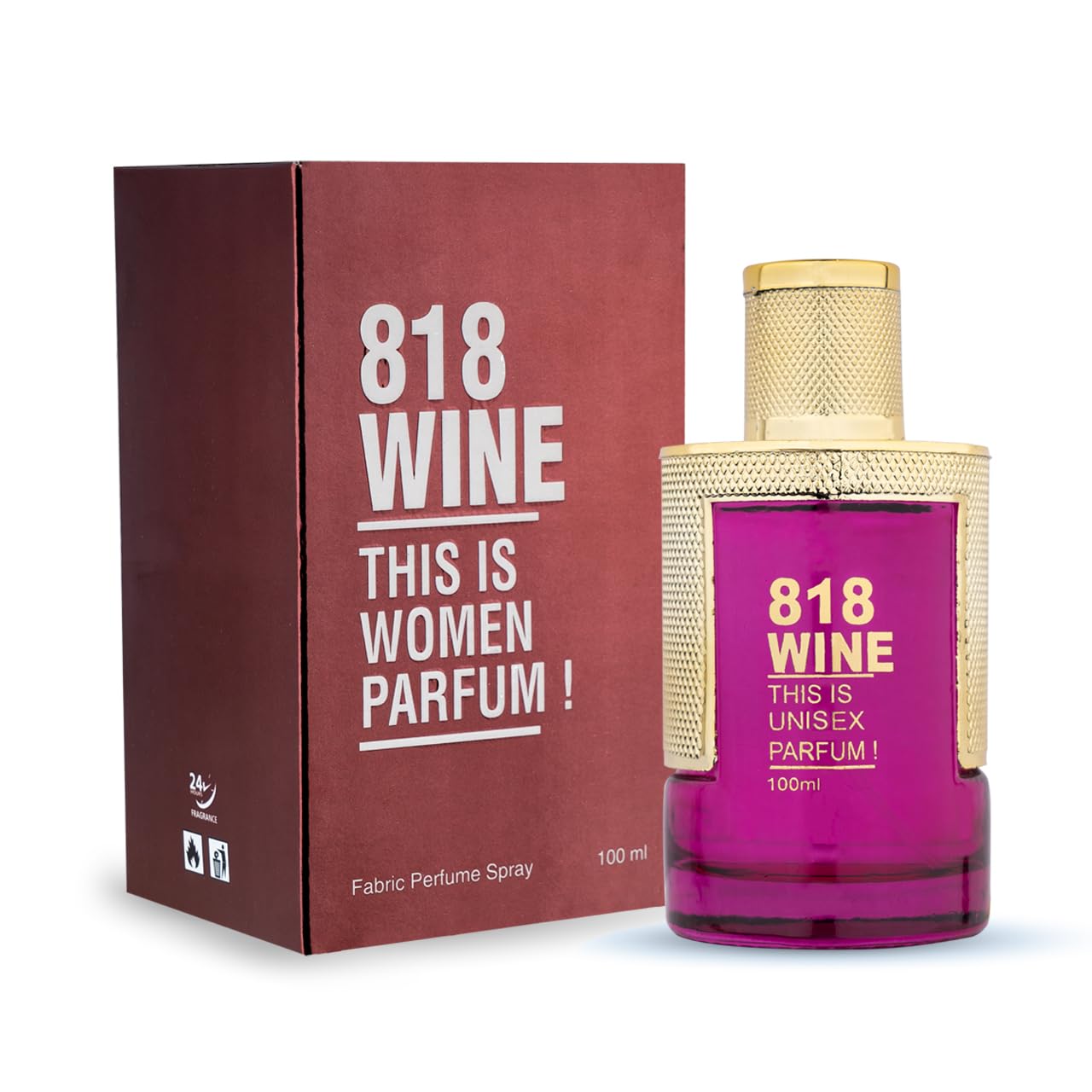 Buy HP 818 Wine Eau De Parfum for Women, 100 ml | Warm, Inviting – Red ...