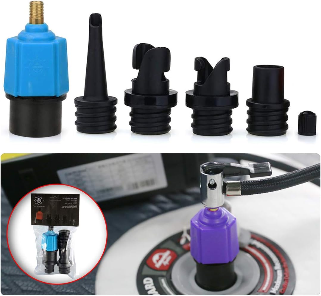 Air Valve Converter, SUP Paddle Board Pump Adaptor, Multifunction Valve ...