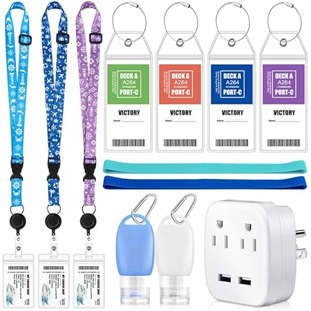 Amazon.com: Carnival Cruise Essentials Kit - Cruise Power Strip ...