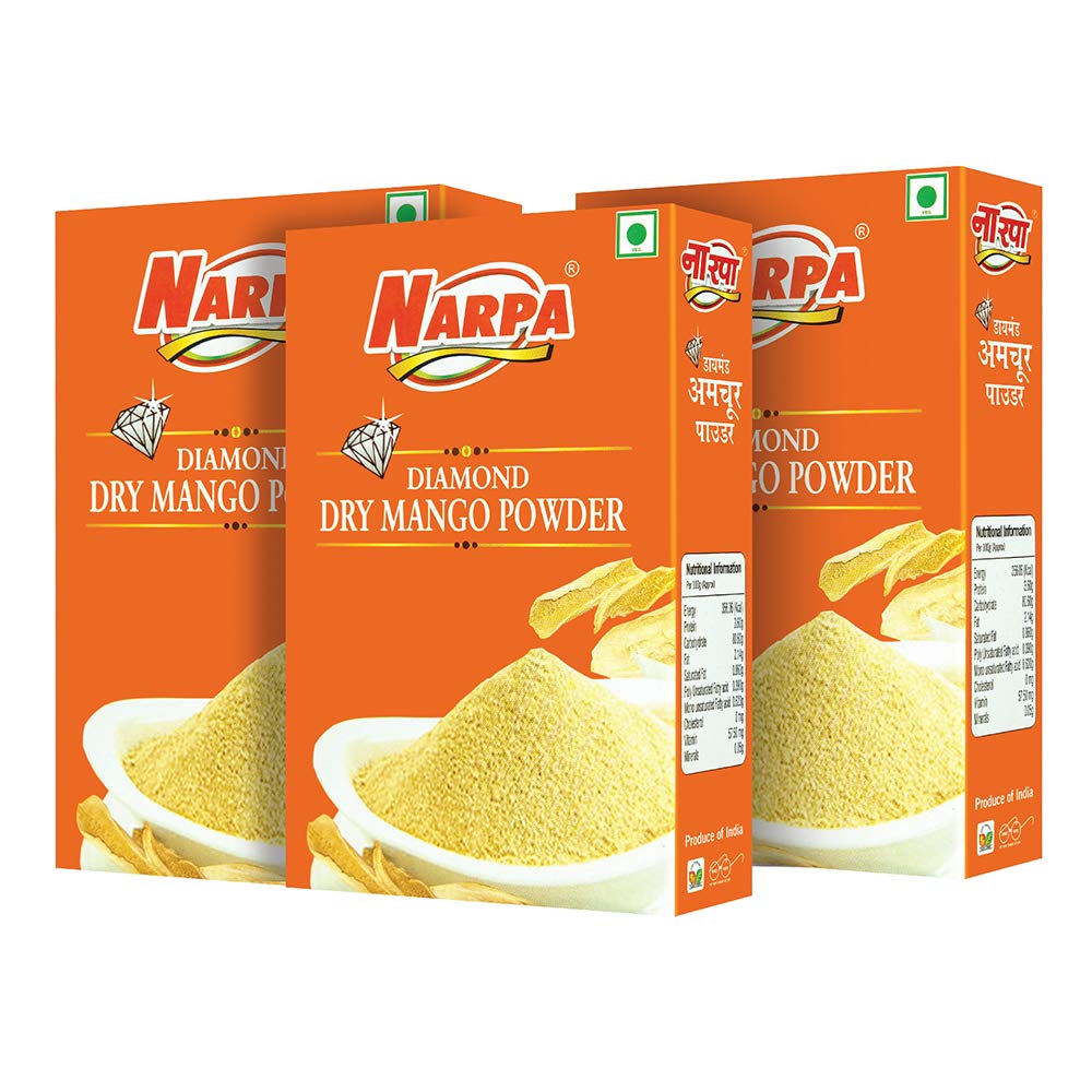 NARPA Diamond Premium Dry Mango Powder (Amchoor), 100g Carton (Pack of ...