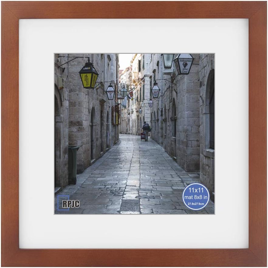 Amazon.com - RPJC 11x11 inch Picture Frame Made of Solid Wood and High ...