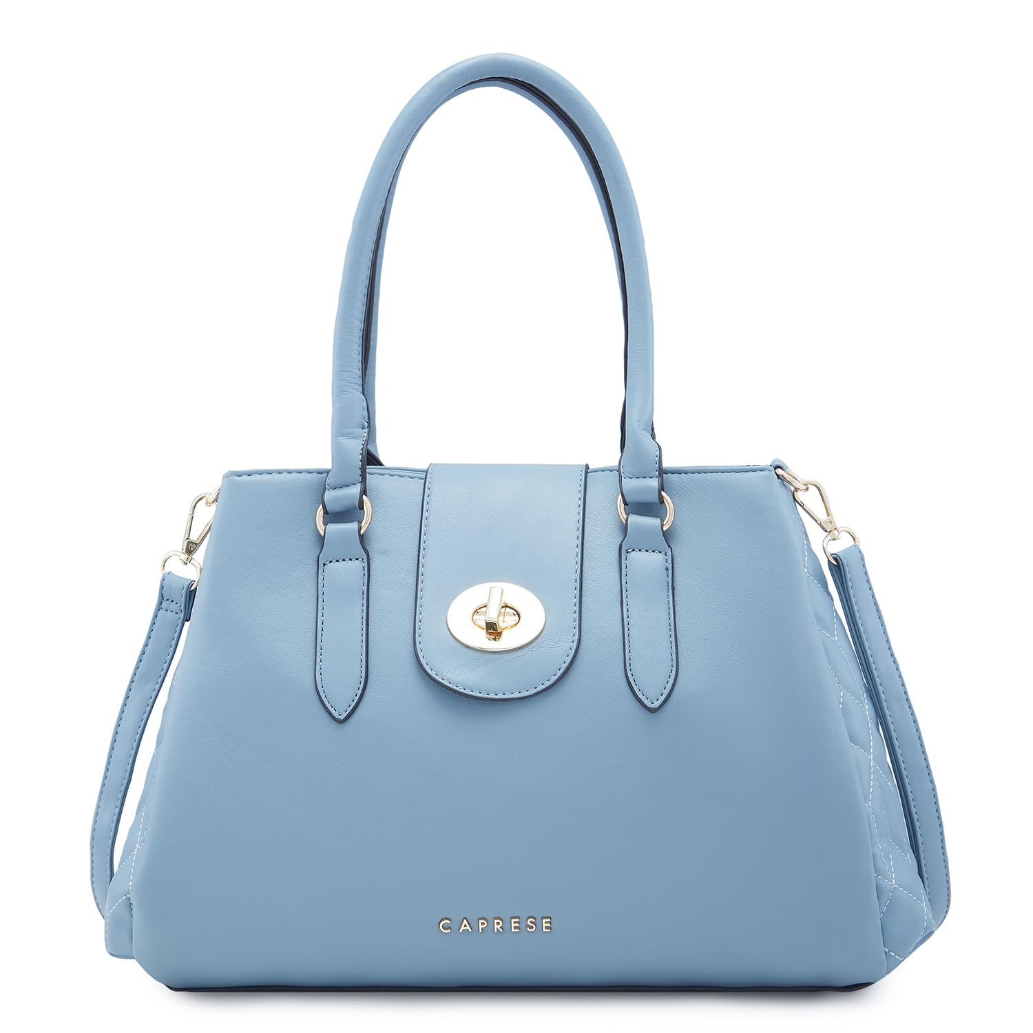 Buy Caprese Sabrina Satchel, Mint-Medium | Solid Designed Shoulder Bag ...