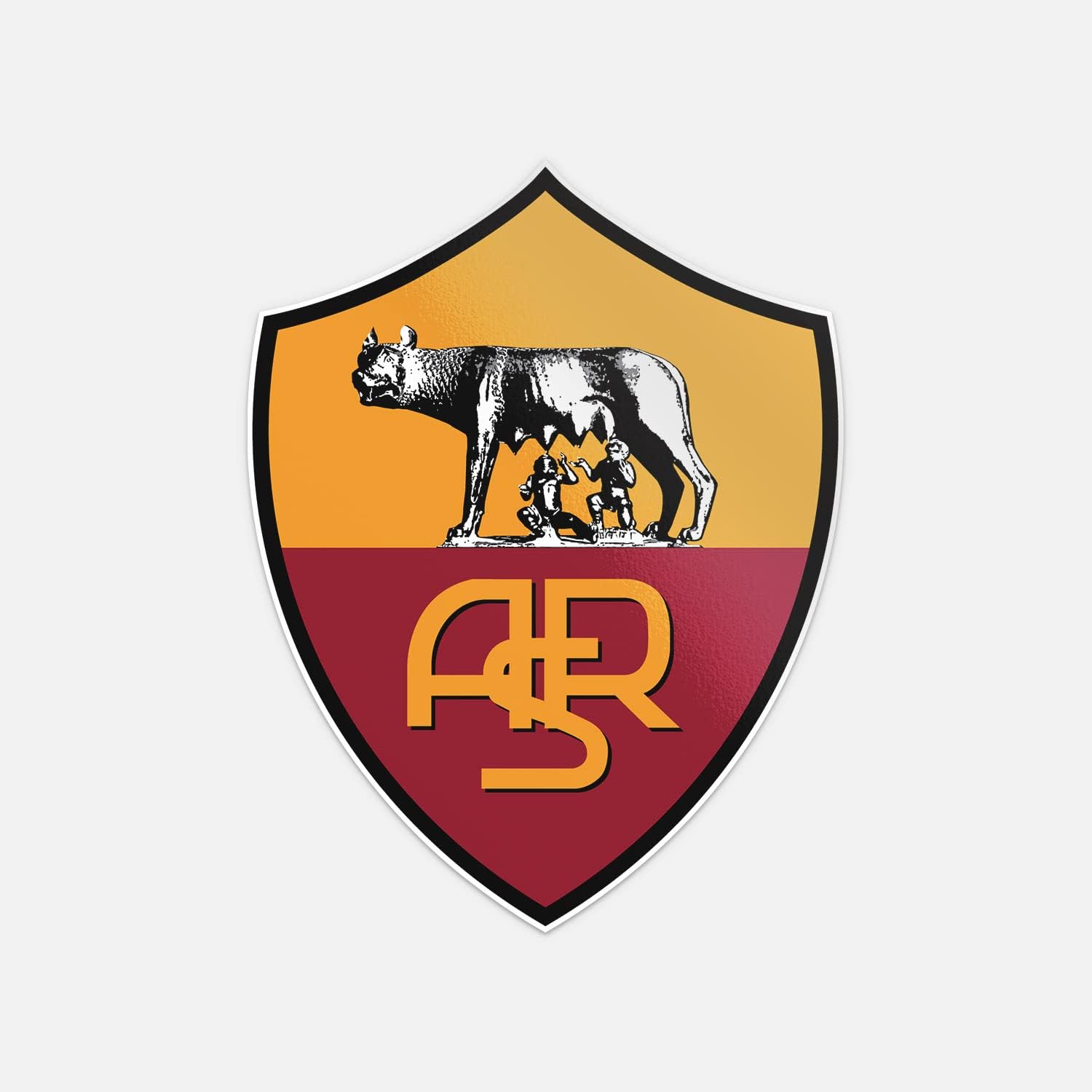 Amazon.com: Roma AS Italy Soccer Football Car Bumper Sticker Vinyl ...