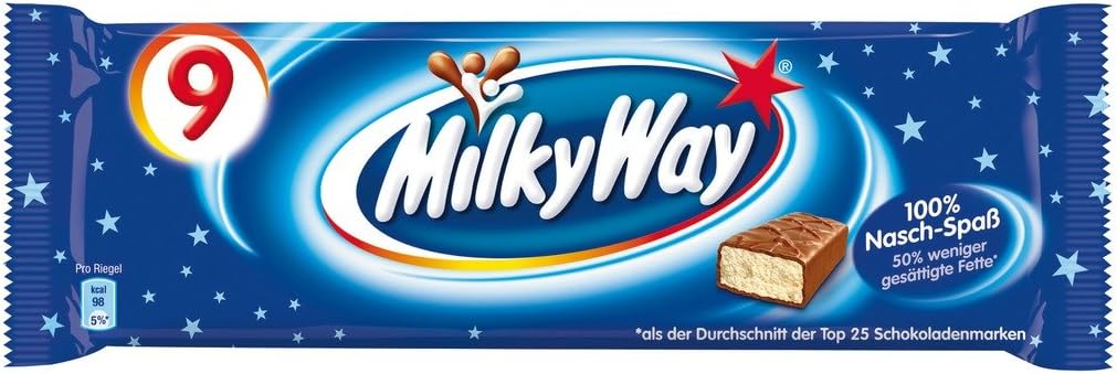 Milky Way Barrette al Cioccolato – Snack Dolce per Merenda, Scuola e ...