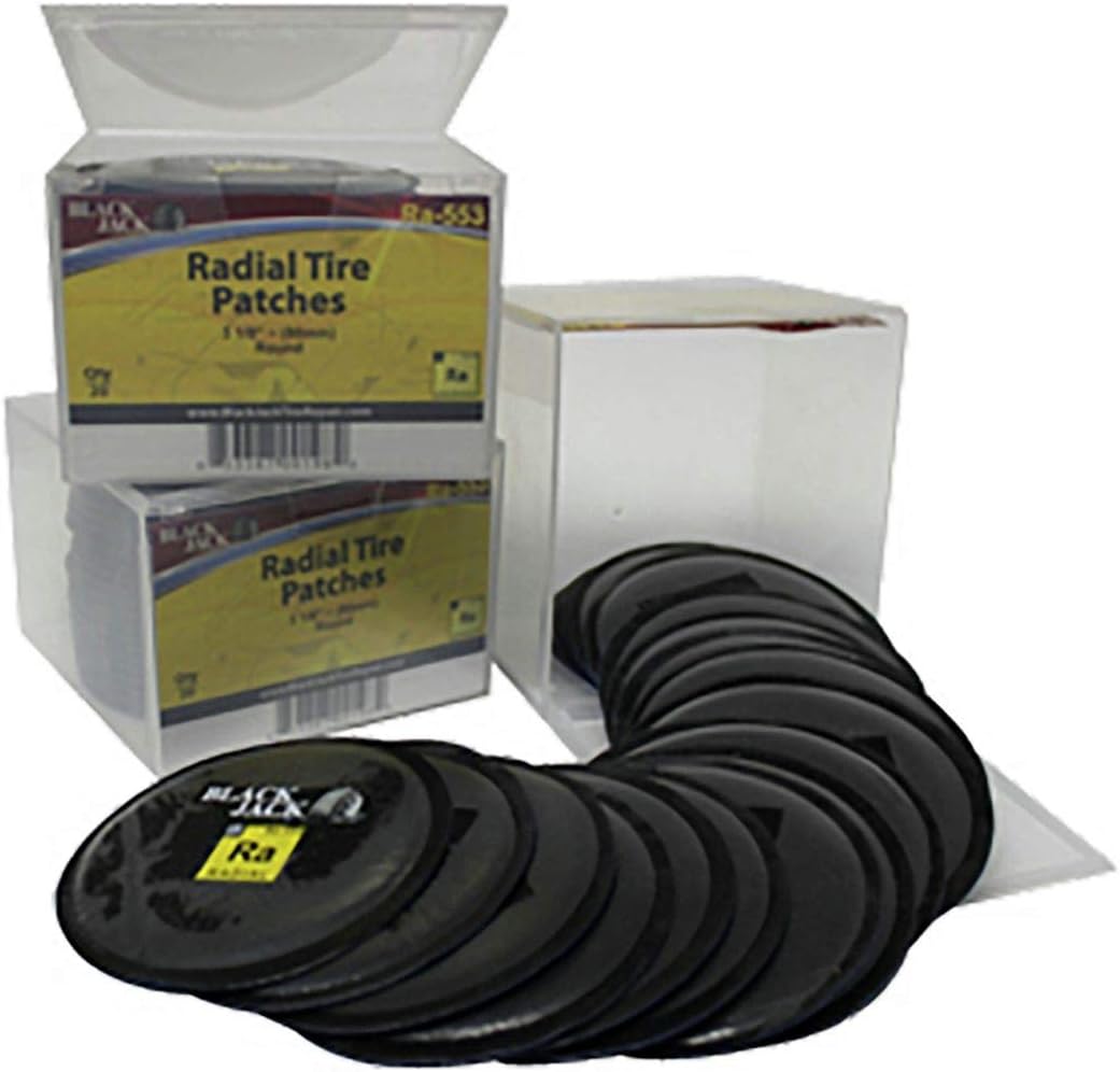 Amazon.com: 3 1/8" Round Radial Patch-by-BLACK JACK TIRE REPAIR ...