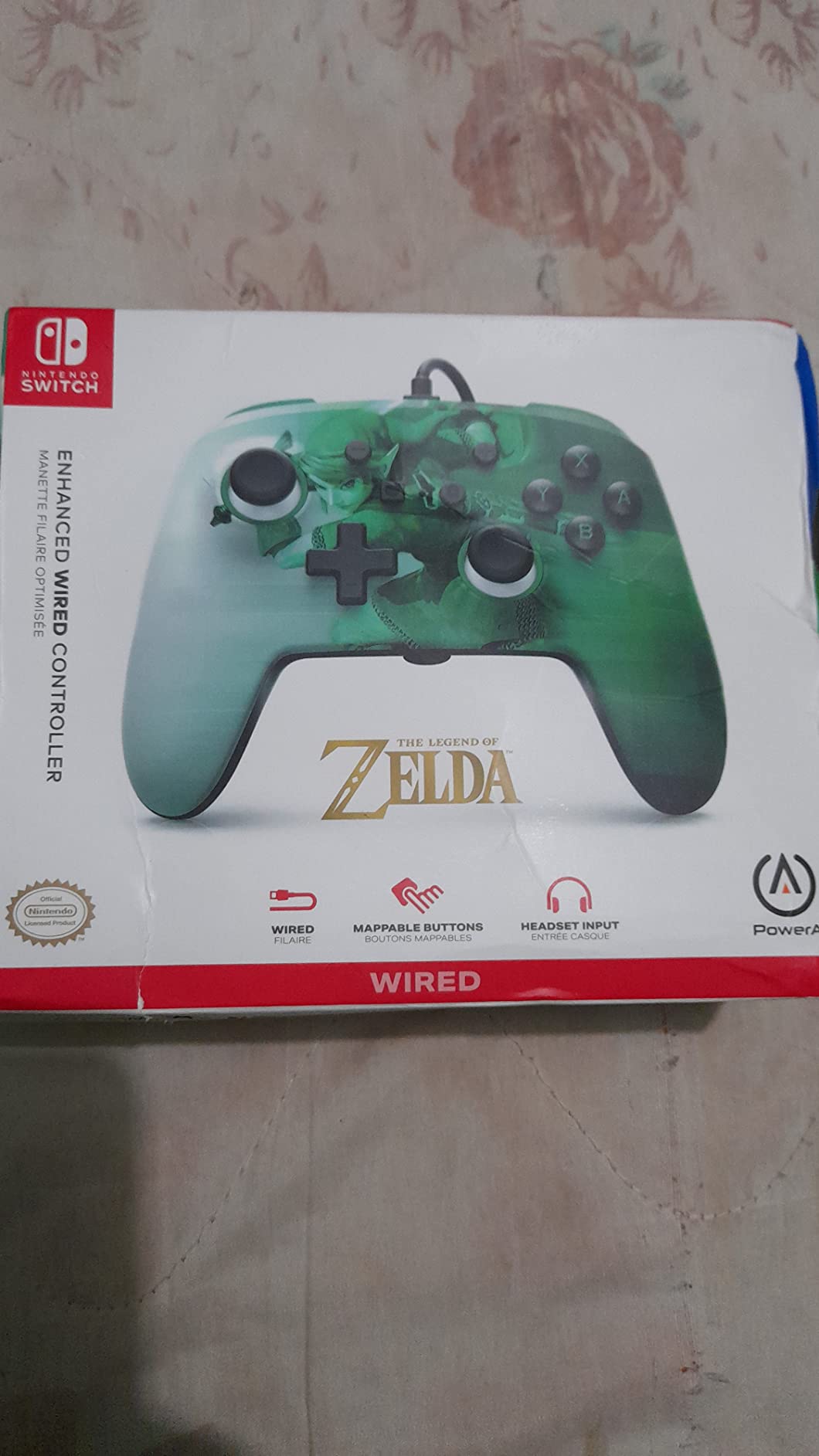 Amazon.com: PowerA Enhanced Wired Controller for Nintendo Switch ...