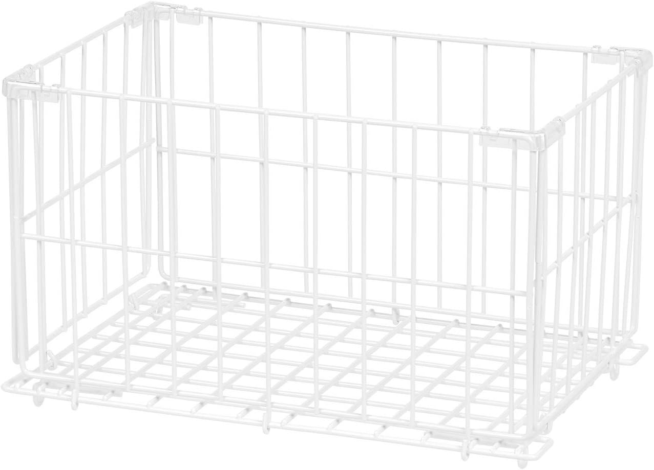 Amazon.com: IRIS Modular Wire Stacking Storage Container, Small, 1 Pack ...