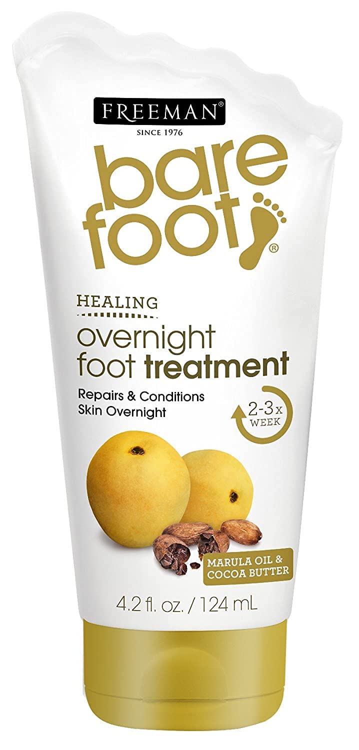 Amazon.com : Freeman Bare Foot Overnight Foot Treatment 4.2 Ounce ...
