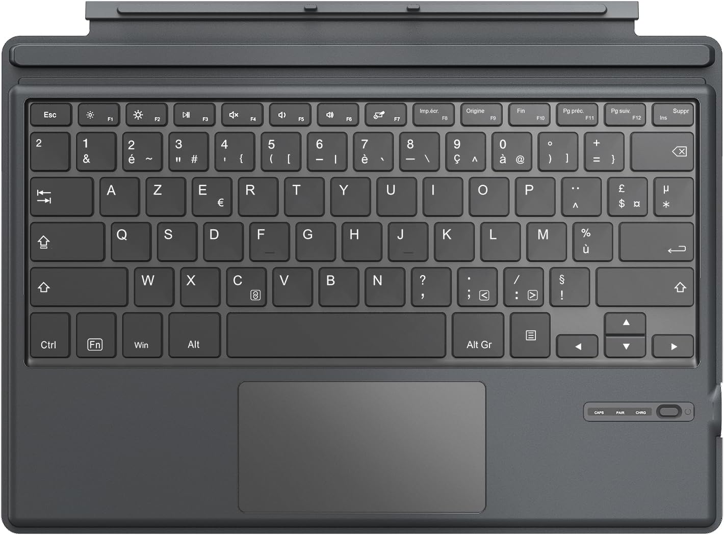 MoKo Clavier Français Compatible avec Microsoft Surface Pro 7 Plus/Pro ...