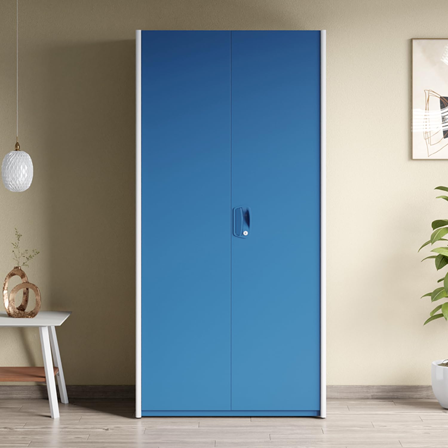 GODREJ INTERIO Almirah Neolite 2-Door Steel Almirah, Cupboard for ...