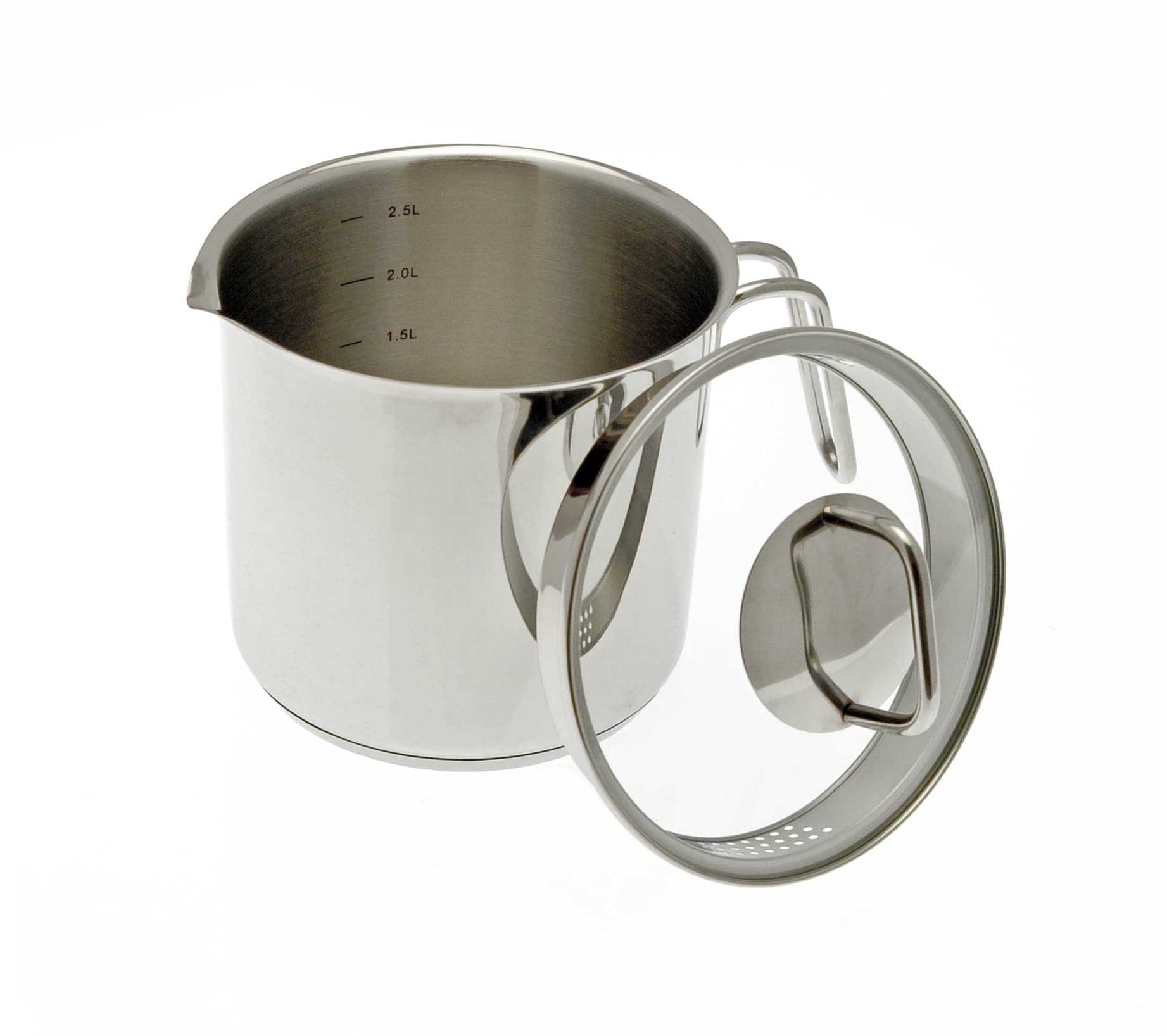 3L Ignite Cookware Boiling Pot Stainless Steel | Chai Pan with Strainer ...