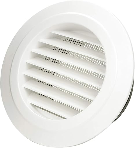 Amazon.com: Hon&Guan 5 inch Soffit Vent Round Vent, 5-inch External ...