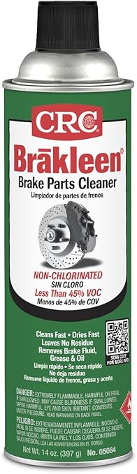 Amazon.com: CRC (05084) Brakleen Non-Chlorinated Brake Parts Cleaner ...