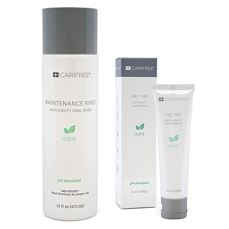 Amazon.com : CariFree Gel 1100 and Maintenance Rinse Mint Bundle ...