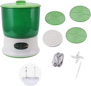 Amazon.com: Bean Sprouts Machine, Seed Sprouter Kits LED Display Time ...