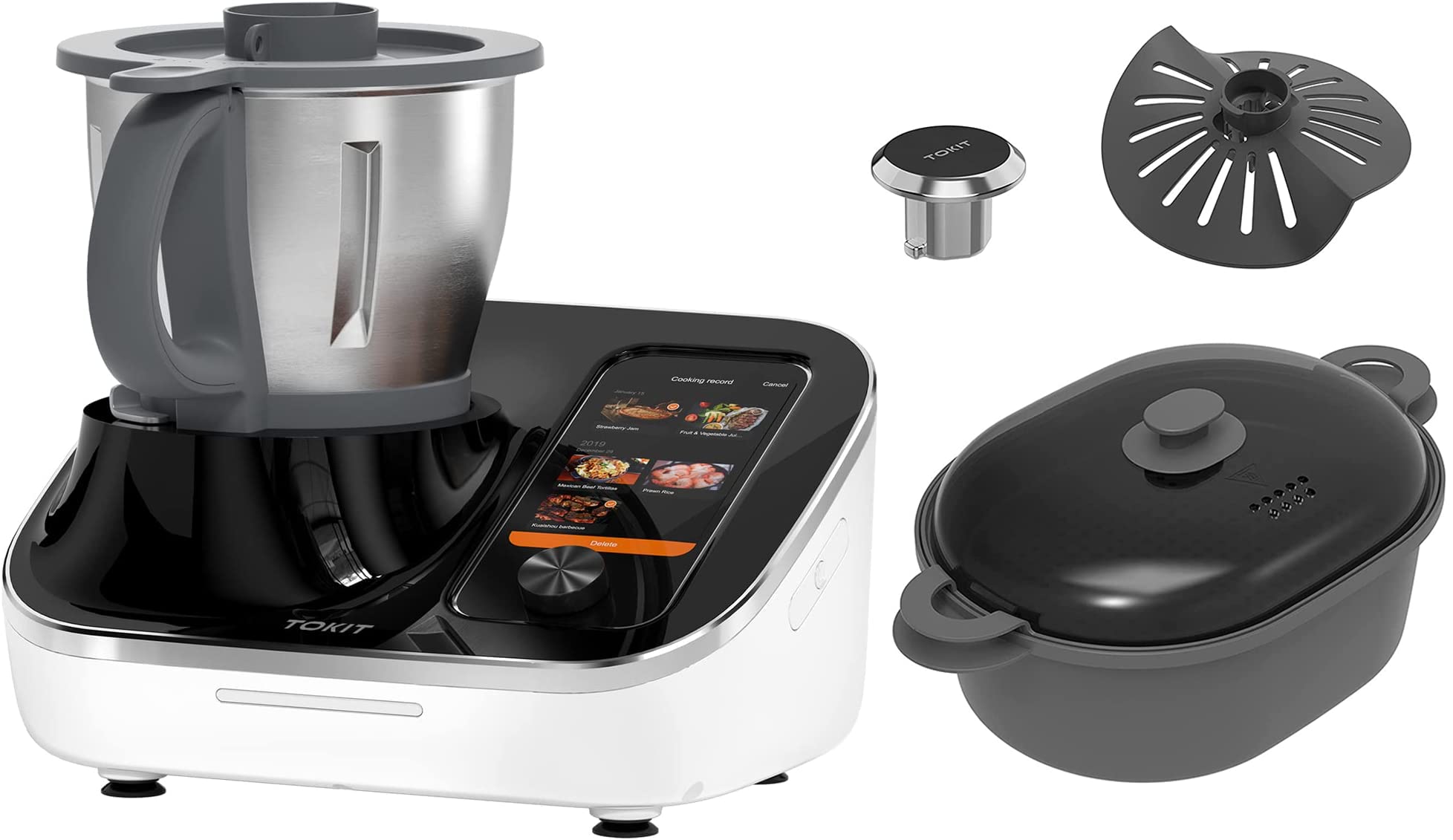 TOKIT Omni Cook Premium Bundle - Smart Multi-cooker and Steamer Set ...