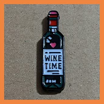 Amazon.co.jp: Exclusive Pin Badge Sommelier Wine Bottle : Toys & Games