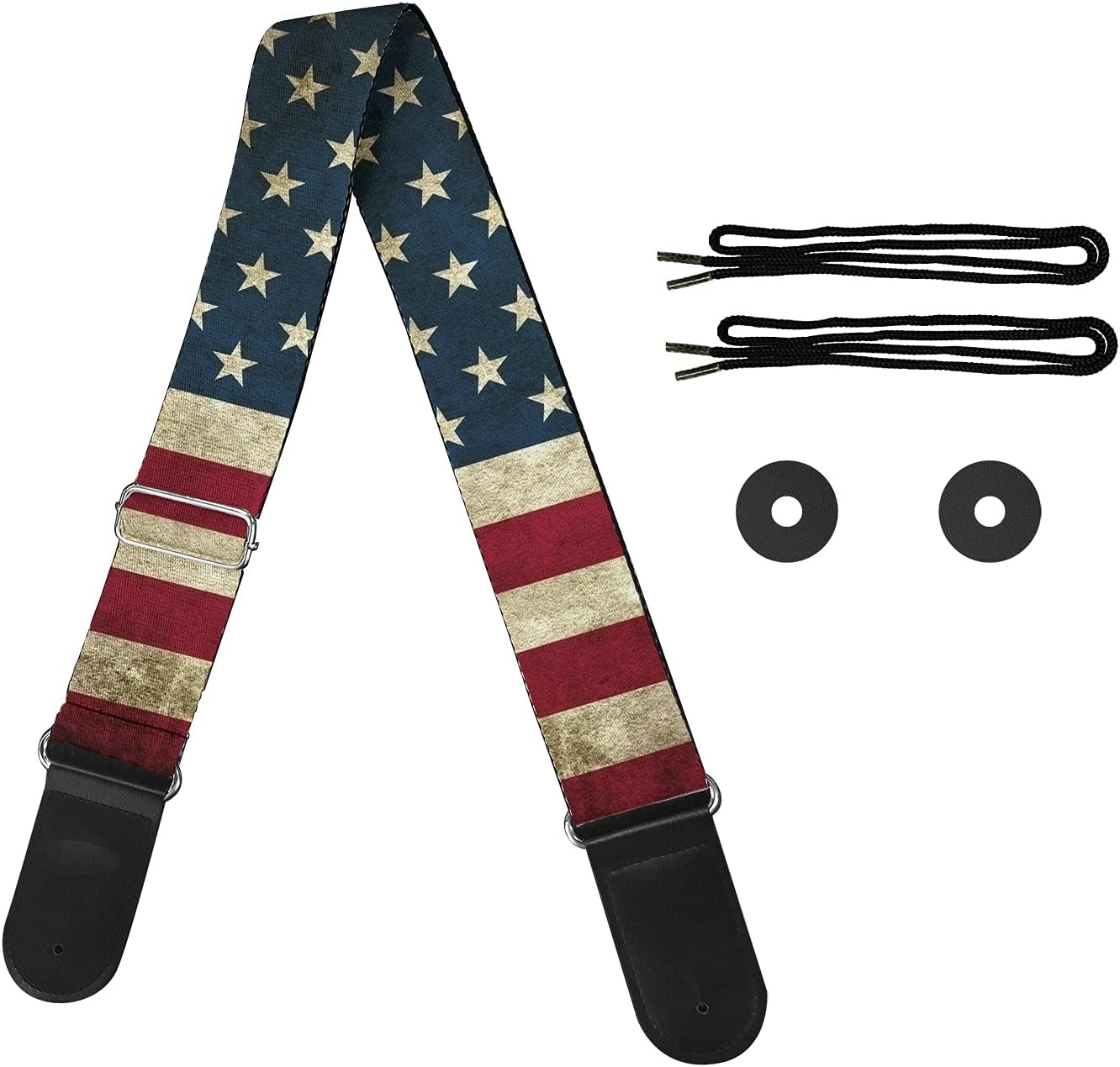 Amazon.com: MECCANIXITY Guitar Shoulder Straps Belts Guitar Adjustable ...