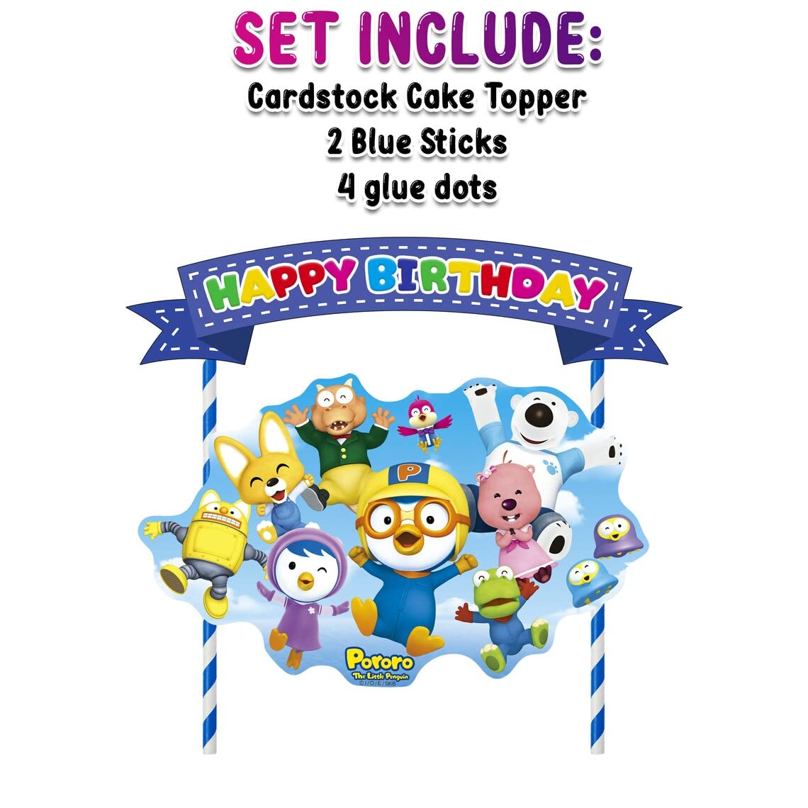 Pororo The Little Penguin Cake 55 Pororo Cakes Ideas | Cake, Cupcake