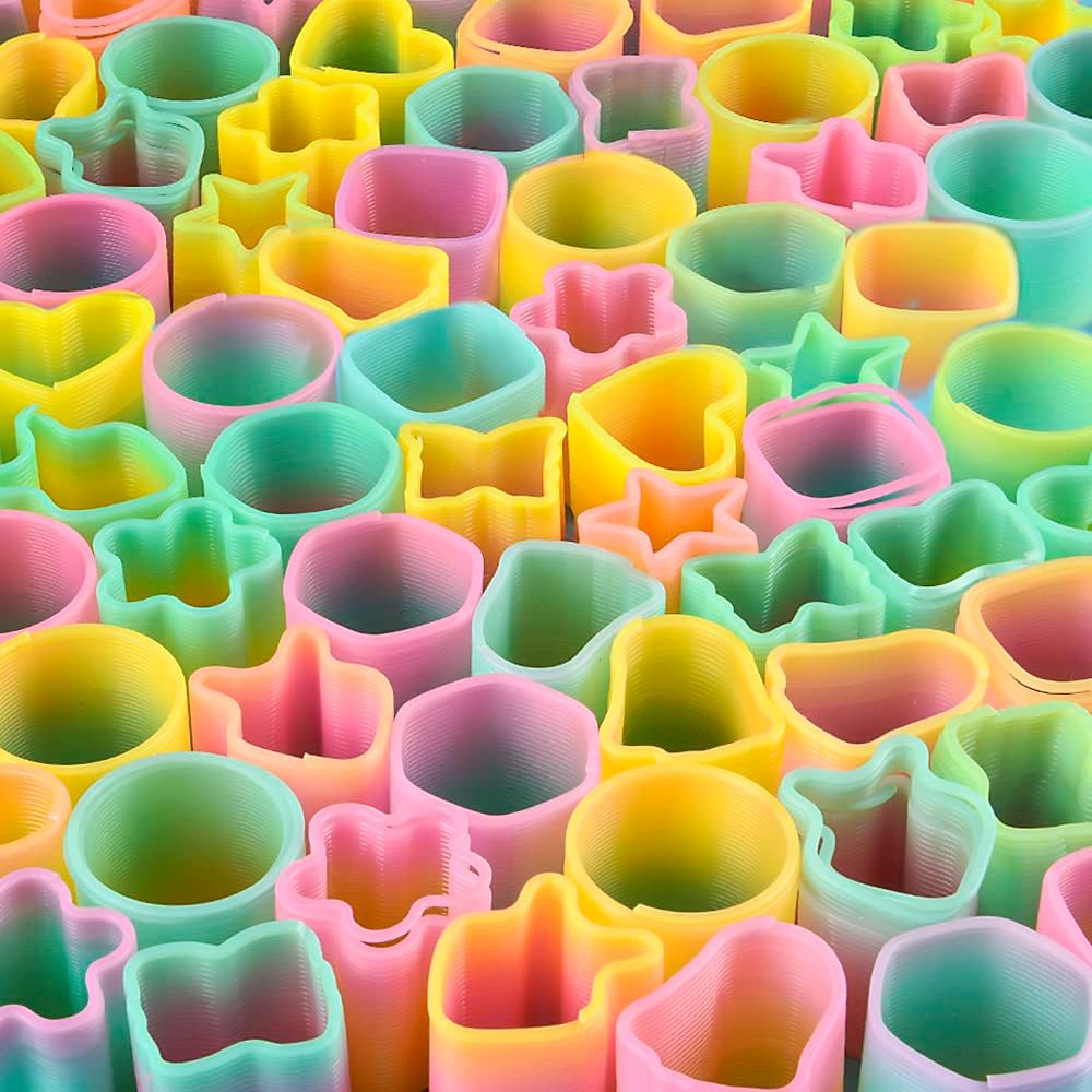 Amazon.com: 1.5" RAINBOW COIL SPRING ASSORTMENT : Toys & Games
