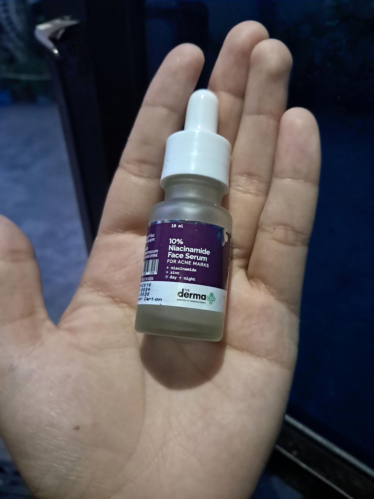 The Derma Co 10% Niacinamide Face Serum For Acne Marks & Acne Prone ...