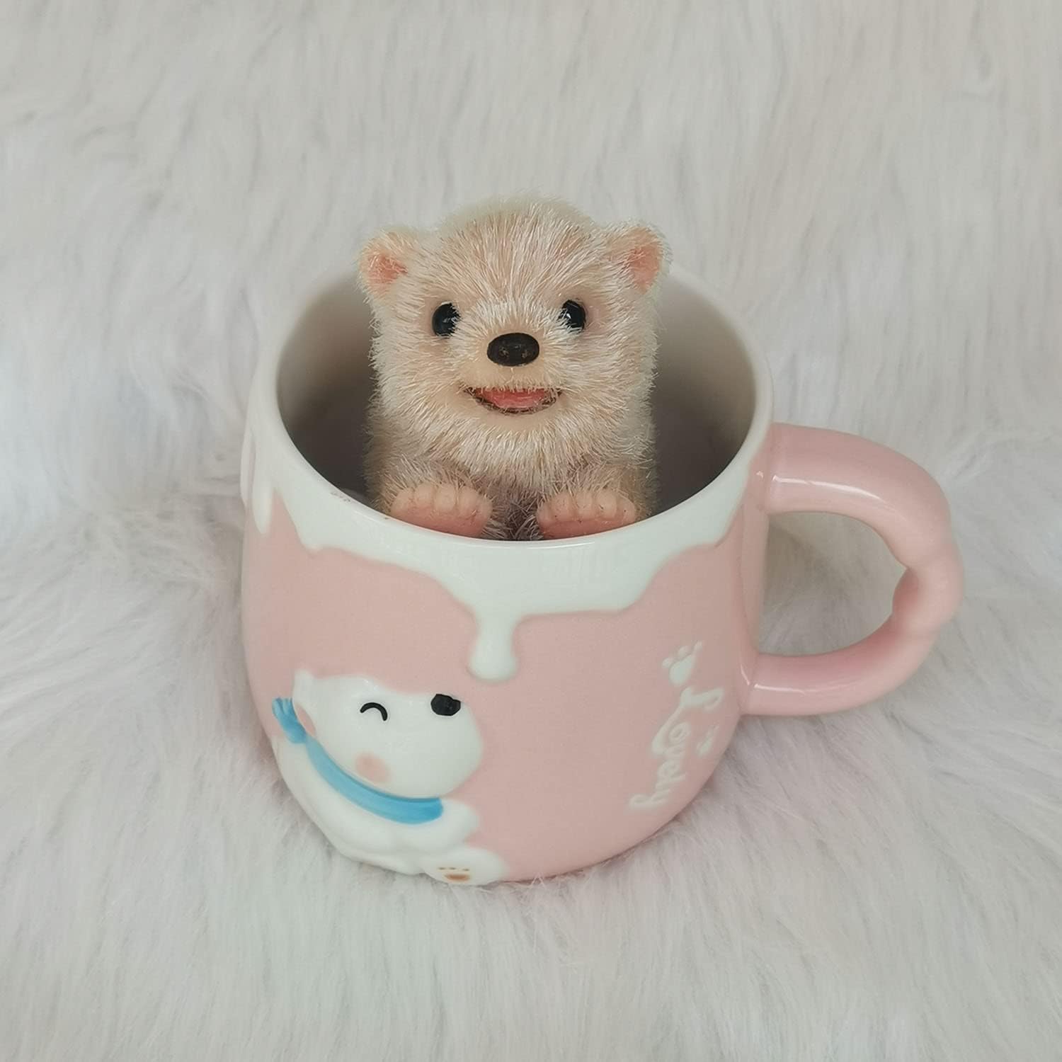 Amazon.com: 4.5 Inches Realistic Full Body Silicone Mini Doll Bear Cute ...