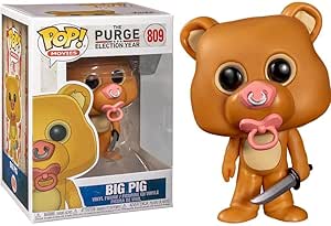 Amazon.com: Funko Pop! Movies: The Purge (Election Year)- The Big Pig ...